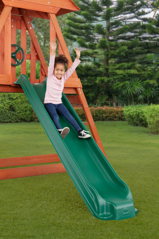 8 Foot Straight Slide – Creative Cedar Designs